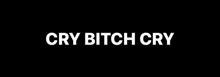 Crying Discord Banner