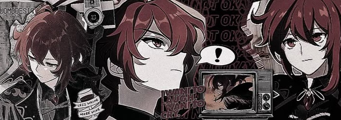 Diluc Banners & Covers - For Discord, Instagram & TikTok