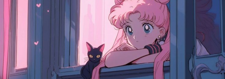 Aesthetic Sailor Moon Discord Banner