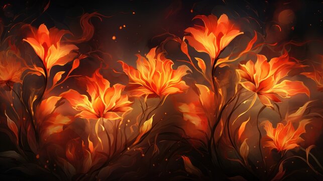 Fire Banners & Covers - For Discord, Instagram & TikTok