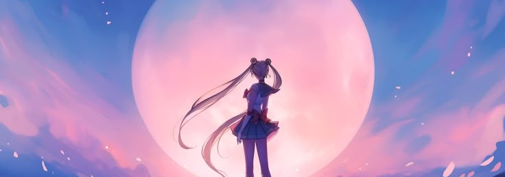 Aesthetic Sailor Moon Discord Banner