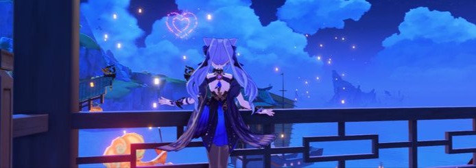 Keqing Banners & Covers - For Discord, Instagram & TikTok