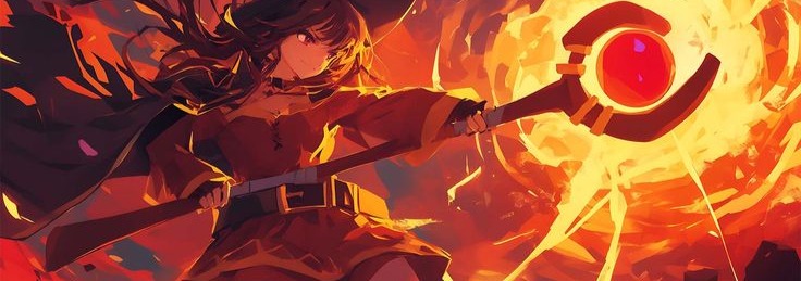 Megumin Discord Banner