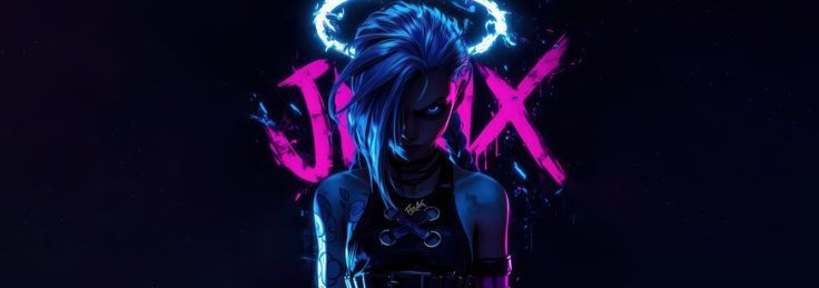 Jinx Banners & Covers - For Discord, Instagram & TikTok