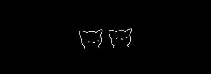 Black Cat Banners & Covers - For Discord, Instagram & TikTok