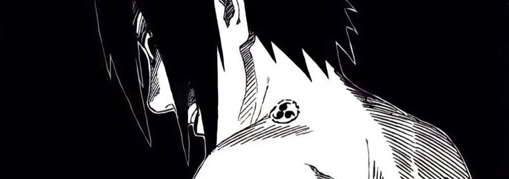 Sasuke Aesthetic Discord Banner