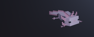 Minecraft Axolotl Discord Banner