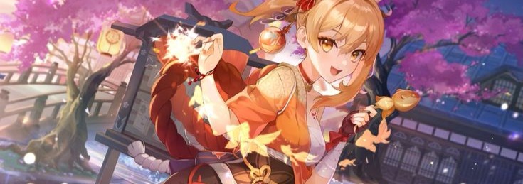 Yoimiya Discord Banner