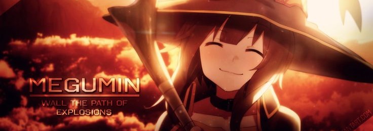 Megumin Discord Banner