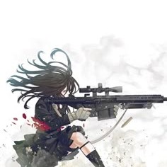 Anime Gun Pfp by rockhartd