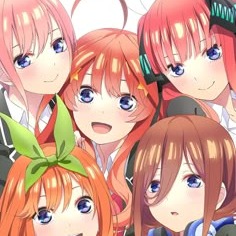 Quintessential Quintuplets Pfp by abdulrahman01