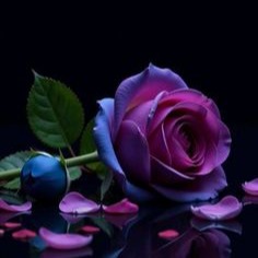 Purple Rose Pfps and Icons - For Discord, Instagram & TikTok