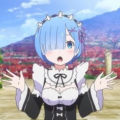 Rem Re Zero Display Picture Pfp by Sprite