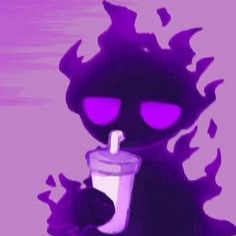 Purple Anime Pfp by Swftzy_TK