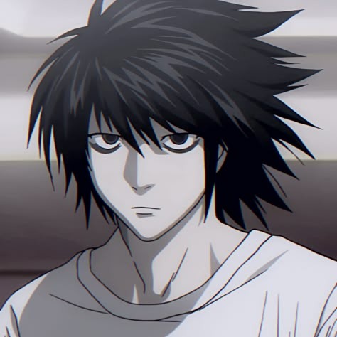 L From Death Note Pfp by Shad