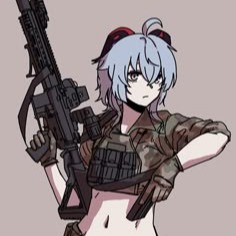 Anime Gun Pfp by Jxcy♡