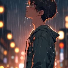 Anime Rain User Picture Pfp by Sora