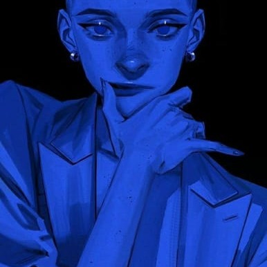 Blue Aesthetic Profile Avatar Pfp by Shad