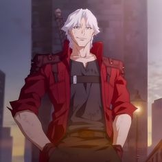 Dante Anime Pfp by codeine kitty