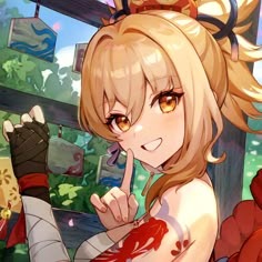 Yoimiya Pfp by Sprite