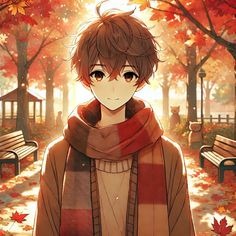 Fall Anime Pfp by ThunderXi