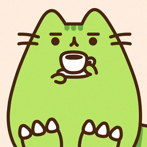 Pusheen Dinosaur Pfp by Kohai