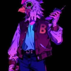 Hotline Miami Pfp by Maxvraak