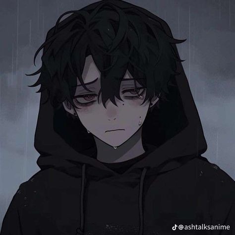 Depressing Anime Pfp by Shad