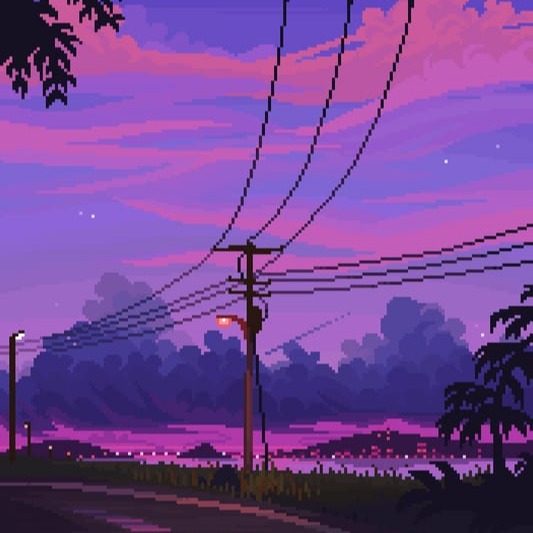 Vaporwave Avatar Pfp by MrCheckertan