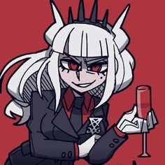 Helltaker Lucifer Pfp by Bella