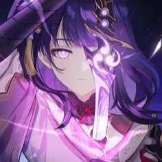 Raiden Shogun Pfp by fruitusmaximus