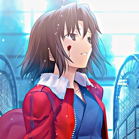 Shiki Ryougi Pfp by dino_696