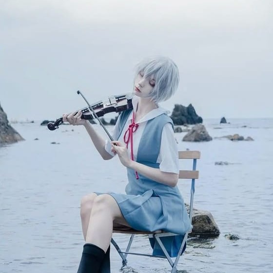 Rei Ayanami Profile Avatar Pfp by fat1gue_