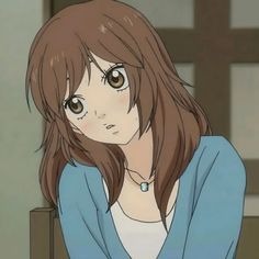 Anime Brown Hair Pfp by hayden.0