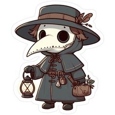 Cute Plague Doctor Pfp by fnb_billywilly