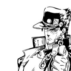 Jotaro Manga Pfp by ud_lord