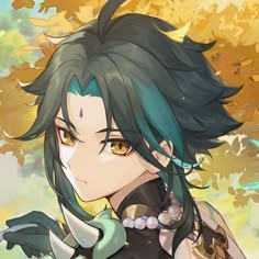 Xiao Genshin Profile Icon Pfp by cosmic demon