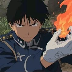 Roy Mustang Pfp by codeine kitty