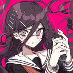 Toko Fukawa Pfp by redst0nem4n.
