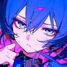 Colorful Anime Pfp by ThunderXi