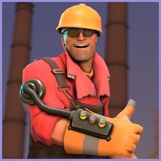 Tf2 Engineer Pfp by MrCheckertan