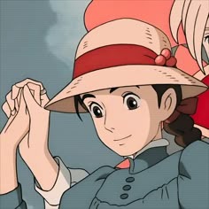 Howl's Moving Castle Matching Pfp by fruitusmaximus