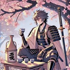 Anime Samurai Pfp by Casian