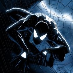 Black Suit Spider Man Pfp by ThunderXi