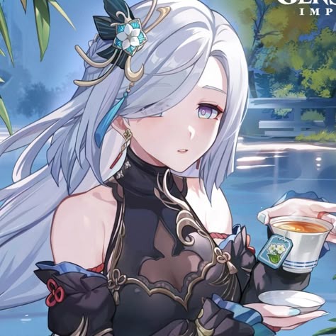 Shenhe Profile Photo Pfp by kawaisl