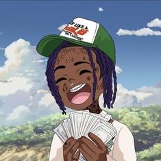 Lil Uzi Vert Cartoon Pfp by fat1gue_