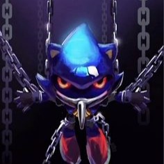 Classic Metal Sonic Pfp by realzoldy