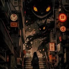 Spooky Anime Avatar Pfp by rockhartd