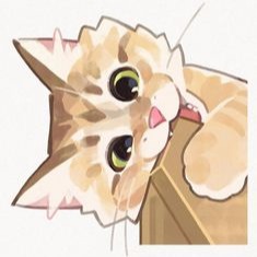 Cute Cat Art Pfp by MrCheckertan