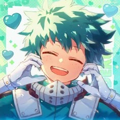 Cute Deku Pfp by MrCheckertan